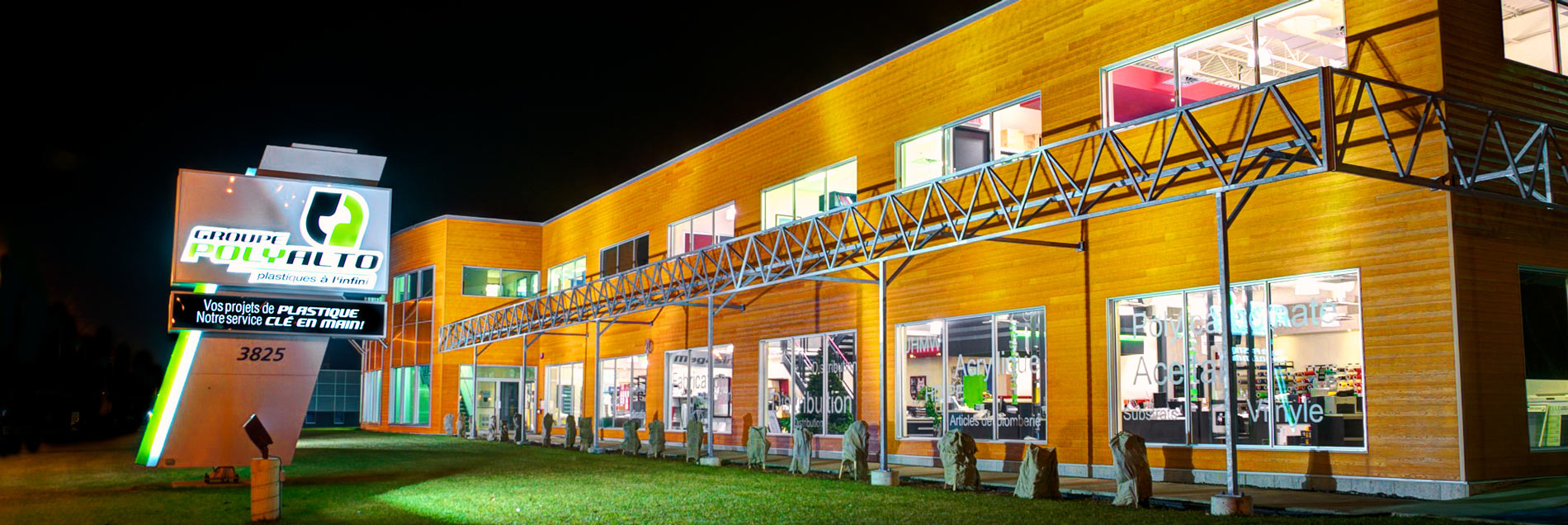 Distribution & fabrication matériaux plastiques | Groupe PolyAlto